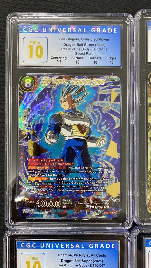 Dragon Ball TCG CGC Graded Cards Rare DBSCG, Hobbies & Toys, Toys ...