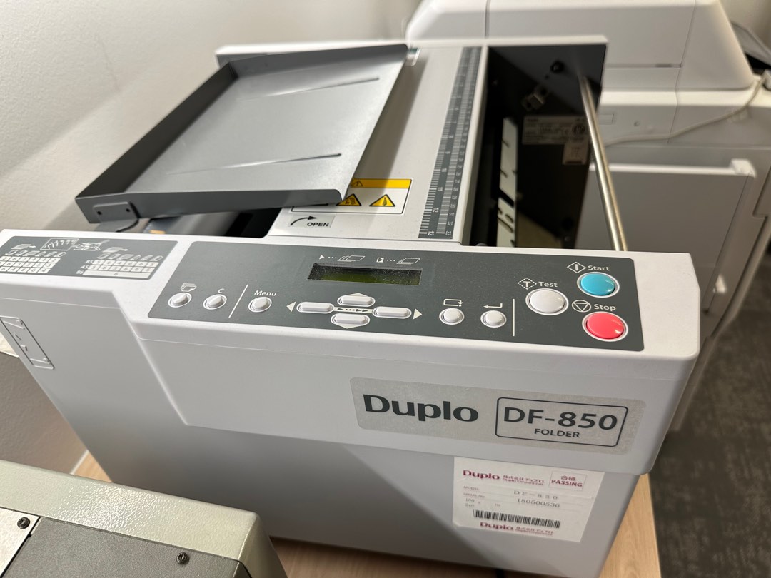 Duplo Folder DF-850, Computers & Tech, Printers, Scanners & Copiers on Carousell