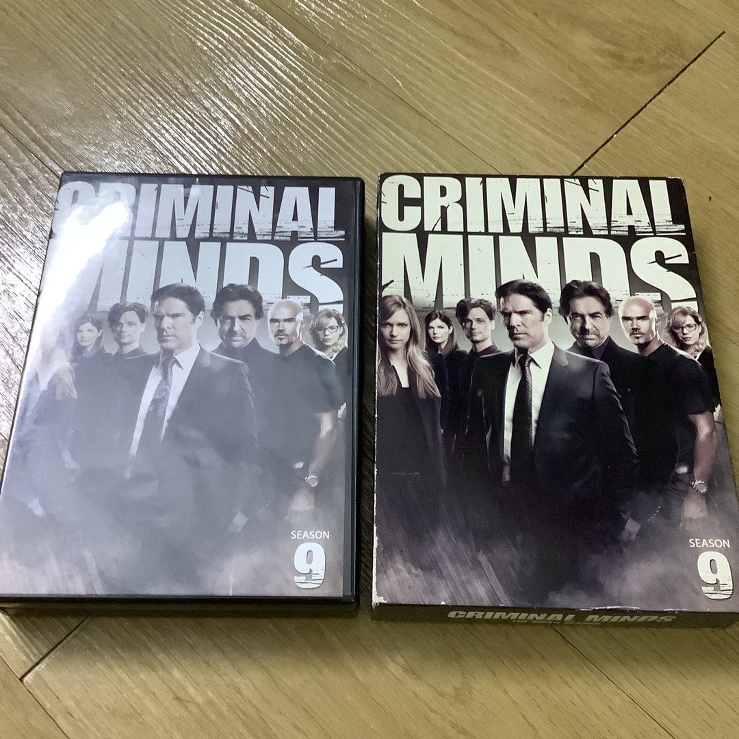 DVD CRIMINAL MINDS SEASON 9 ENGLISH SERIES 2015 RELEASE THRILLER/ACTION ...