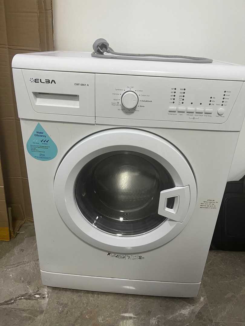 Elba EWF 0861 A, TV & Home Appliances, Washing Machines and Dryers on ...