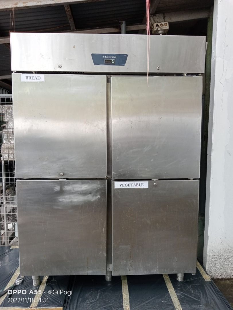 ELECTROLUX Industrial 4-Door Freezer (Not Working), TV & Home Appliances, Kitchen Appliances ...