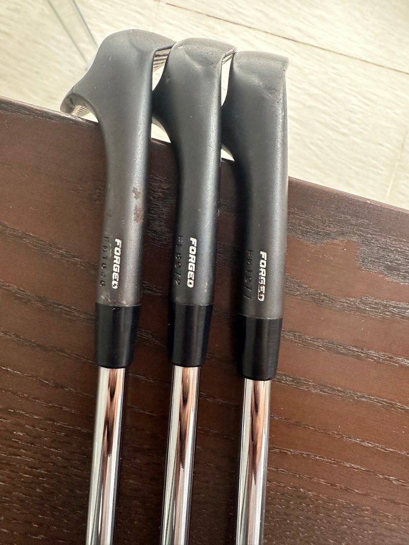 EPON Forged Wedge Set (50,54,58) Raw Irons + True Temple X100 Shaft ...