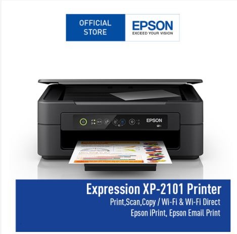 Epson Expression Home XP-2101 Inkjet Printer- LSSG1073, Computers & Tech, Printers, Scanners ...