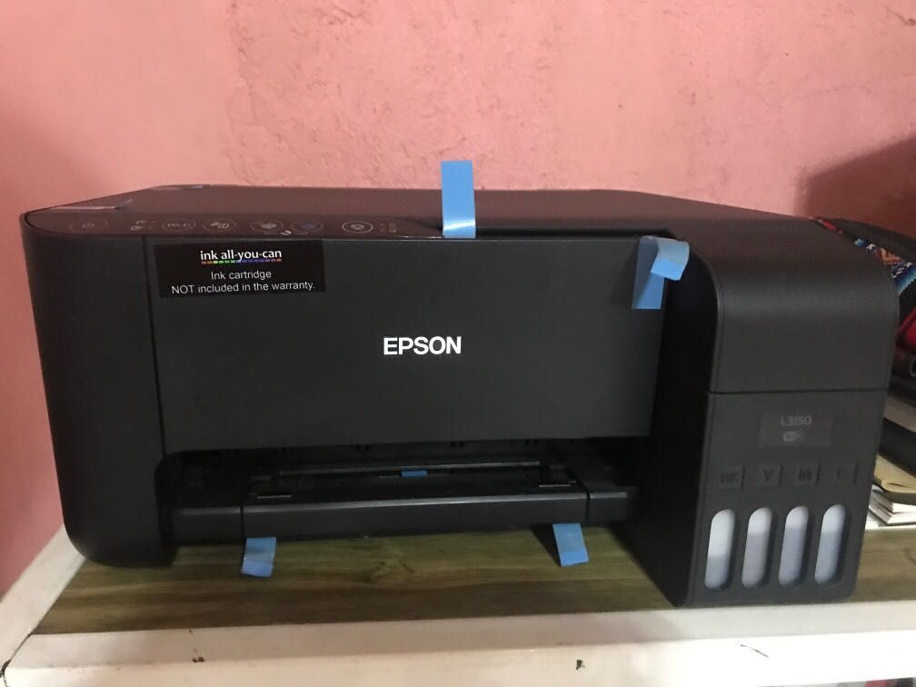 EPSON L3150 | WIFI PRINTER WITH SCANNER | CONTINOUS INK | REFILLABLE ...
