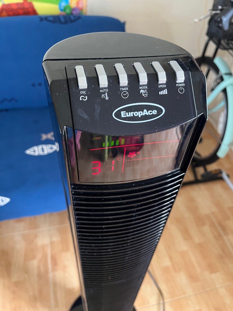 Europace Tower Fan 1.1m, Furniture & Home Living, Lighting & Fans, Fans ...
