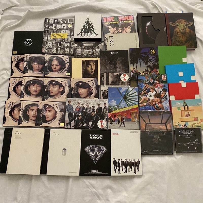 EXO Albums Unsealed, Hobbies & Toys, Memorabilia & Collectibles, K-Wave ...