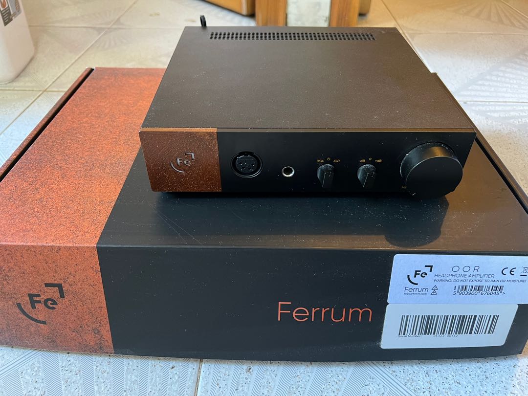 Ferrum oor headphone amplifier, 音響器材, Soundbar、揚聲器、藍牙喇叭、耳擴 - Carousell