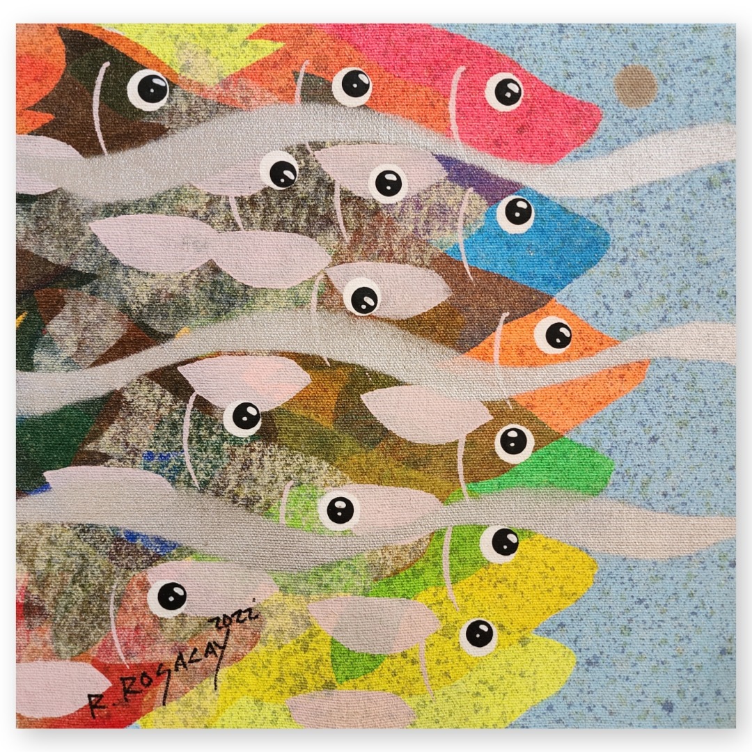 Fish Series (Small) II - Roland Rosacay, Hobbies & Toys, Stationary ...