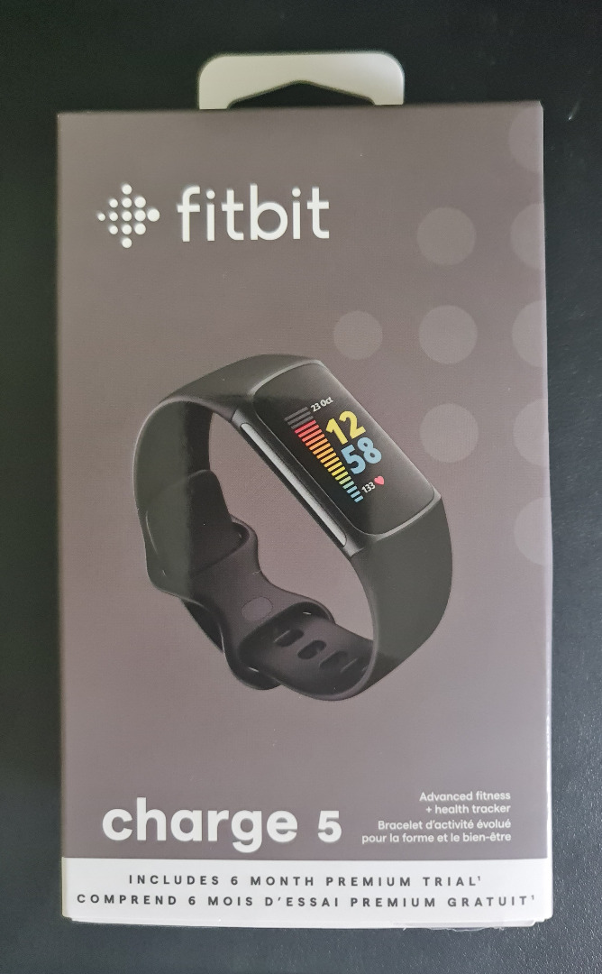 Fitbit Charge 5 | Black/Graphite Stainless Steel, Mobile Phones ...
