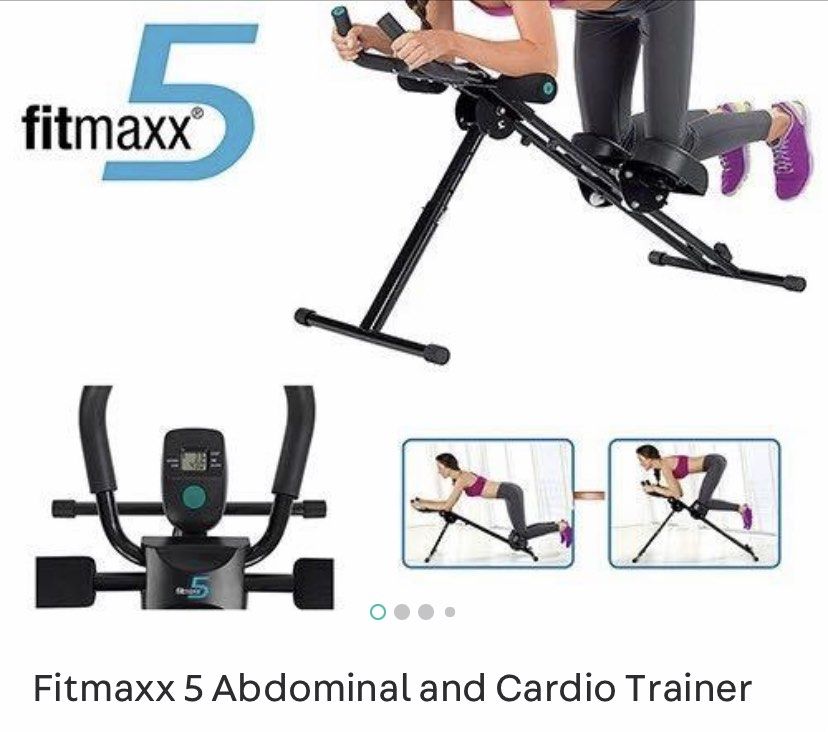 Fitmaxx 5 Abdominal & Cardio Trainer, Sports Equipment, Exercise ...
