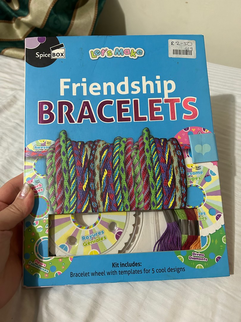 Friendship Bracelets Make Your Own AS IS WHERE IS, Hobbies & Toys ...