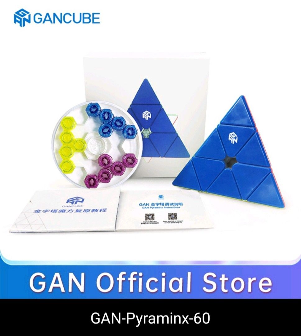 Gan Pyraminx 60, Hobbies & Toys, Toys & Games on Carousell