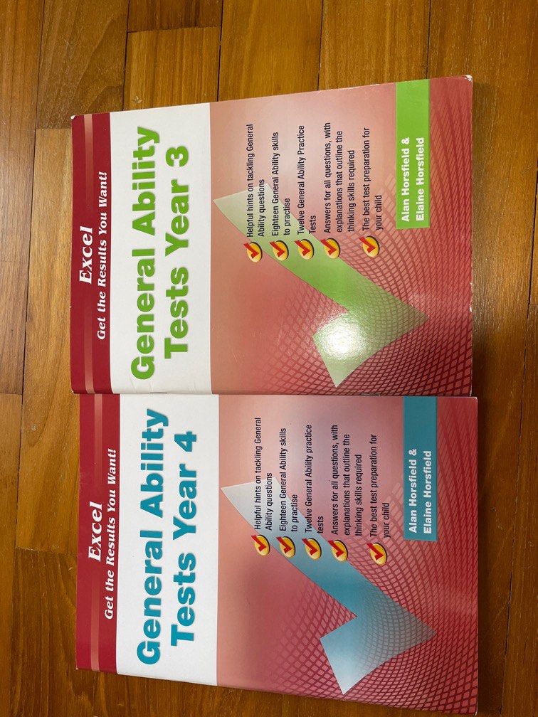 General Ability Tests Year 3 and 4 (GEP), Hobbies & Toys, Books ...