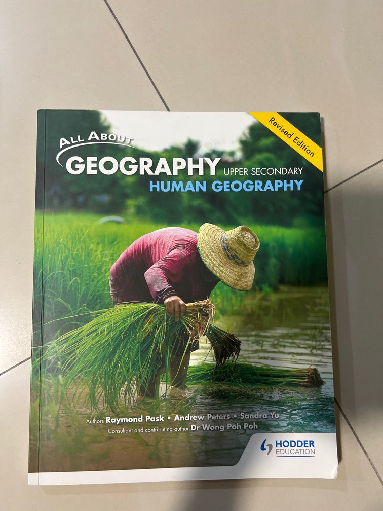 Geography Textbook (pure upper sec) Human Geog, Hobbies & Toys, Books ...