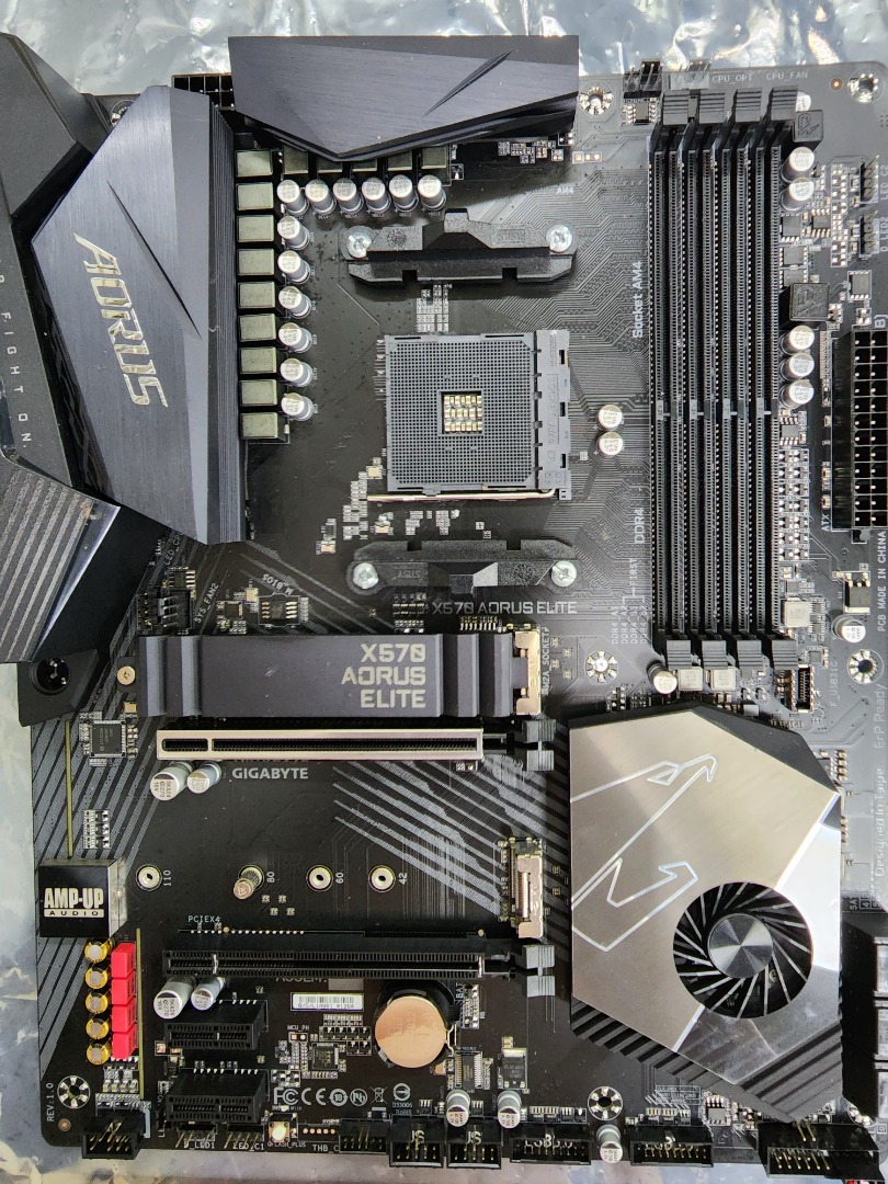 Gigabyte x570 Aorus Elite(行/保），最高可上AMD Ryzen 9 5950x, 電腦＆科技, 桌上電腦 ...