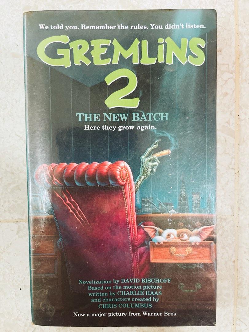 Gremlins 2, Hobbies & Toys, Books & Magazines, Fiction & Non-Fiction on ...