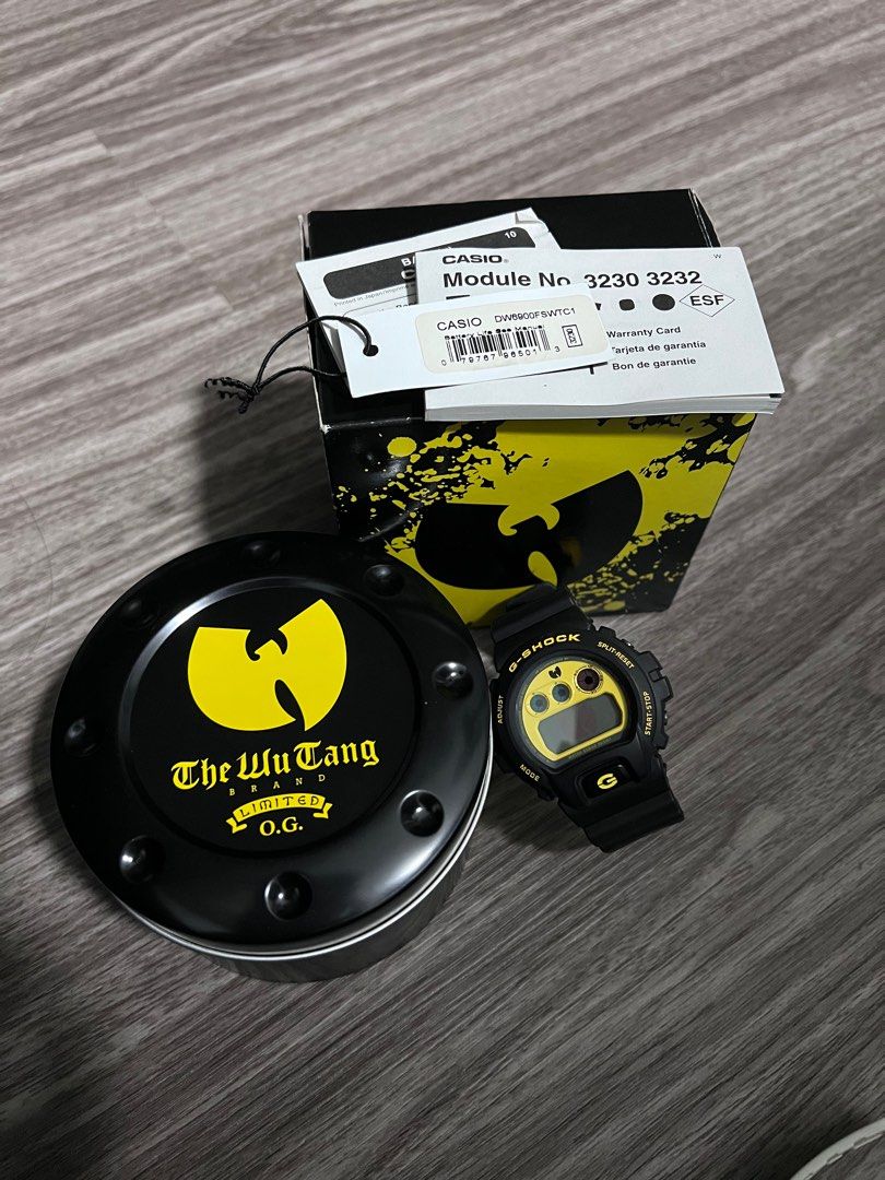 G-Shock Wu-Tang Clan Collab, Men's Fashion, Watches & Accessories ...