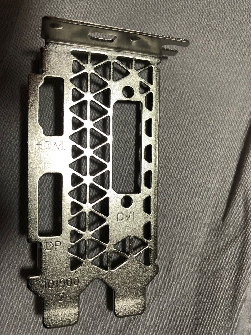 Gtx 1050Ti/Gtx1650 low profile bracket for brand Zotac, Computers ...