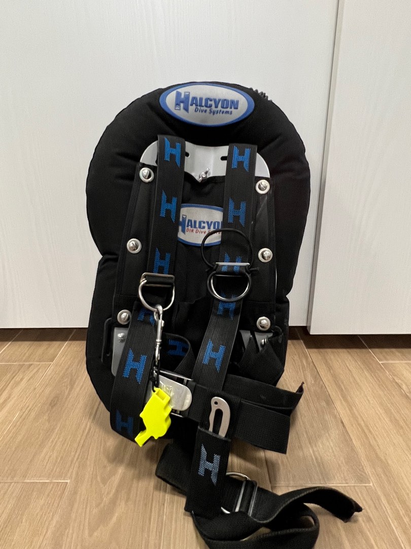 Halcyon backplate/wing with freebies, Sports Equipment, Other Sports ...