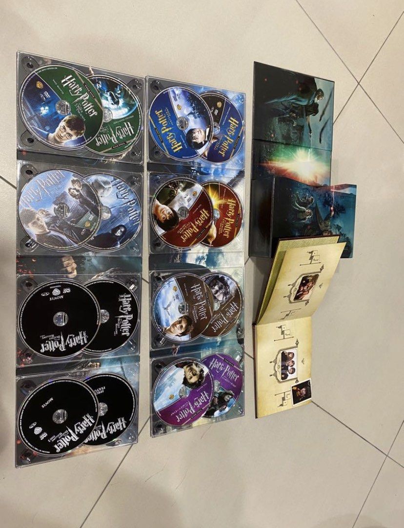 Harry Potter limited edition DVD SET, Hobbies & Toys, Music & Media ...