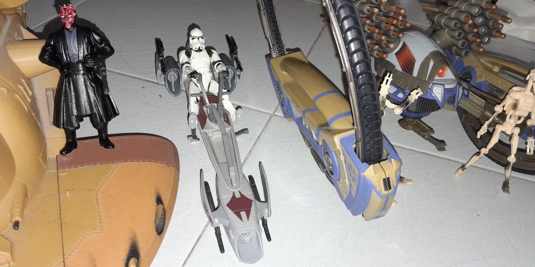 Hasbro Star Wars The Clone Wars Separatist Vehicles Loose 3.75 AAT ...