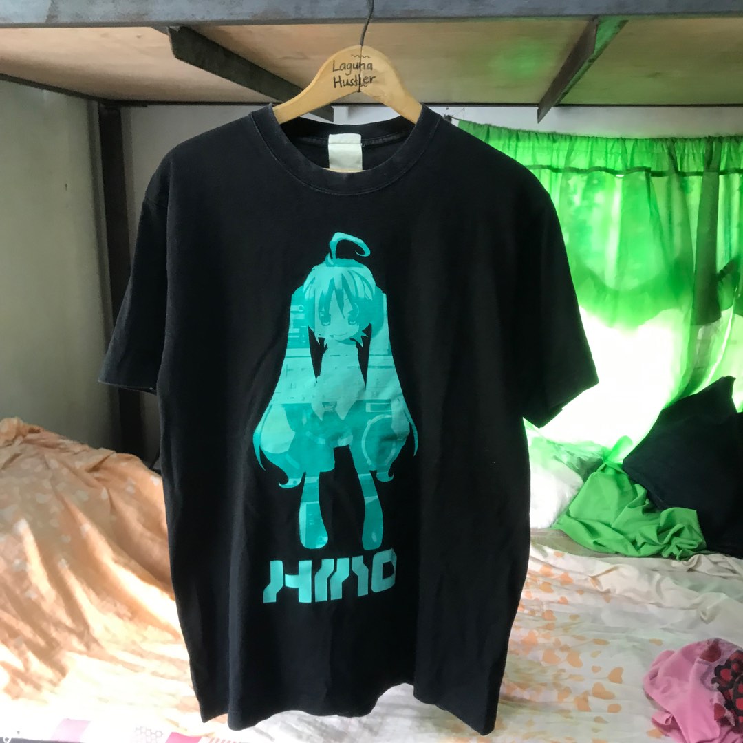 Hatsune Miku Anime Shirt, Men's Fashion, Tops & Sets, Tshirts & Polo ...