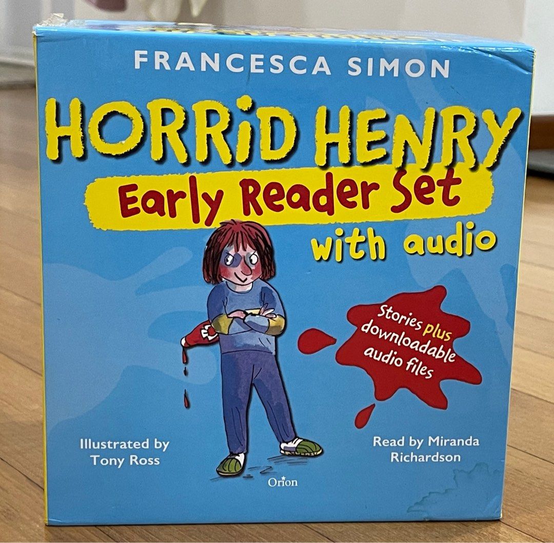 Horrid Henry: Early Reader Set (including dvd), Hobbies & Toys, Books ...
