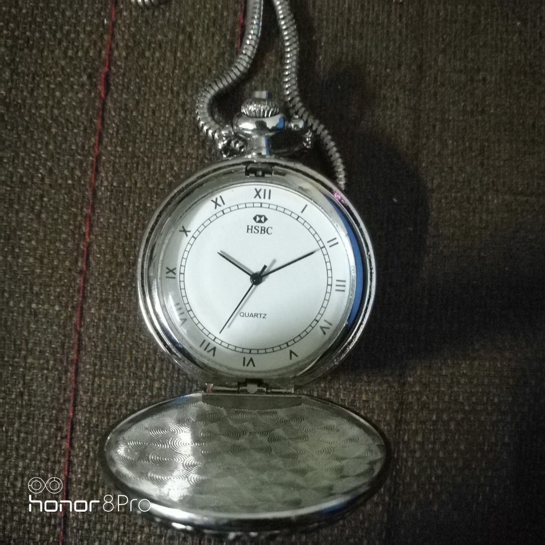 HSBC limited edition lion pocket watch, Men's Fashion, Watches ...