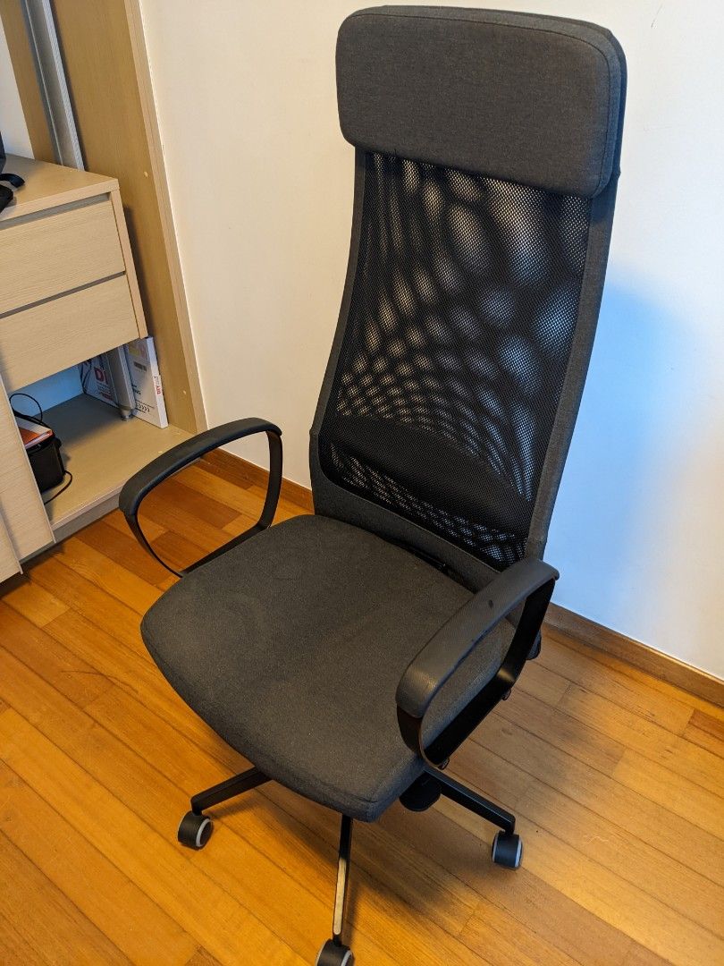Ikea Markus office chair, Furniture & Home Living, Furniture, Chairs on ...
