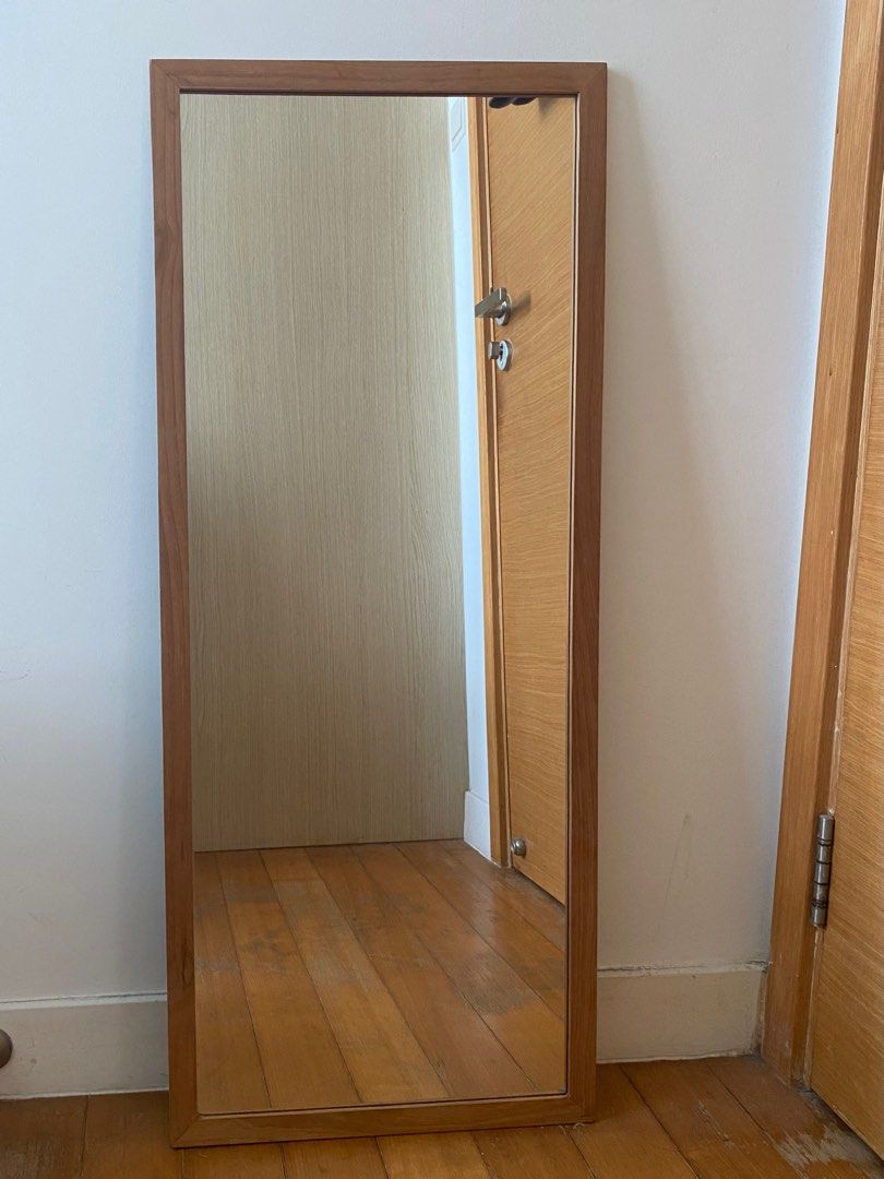 IKEA RAM Mirror 40x97 cm, Furniture & Home Living, Home Decor, Mirrors ...