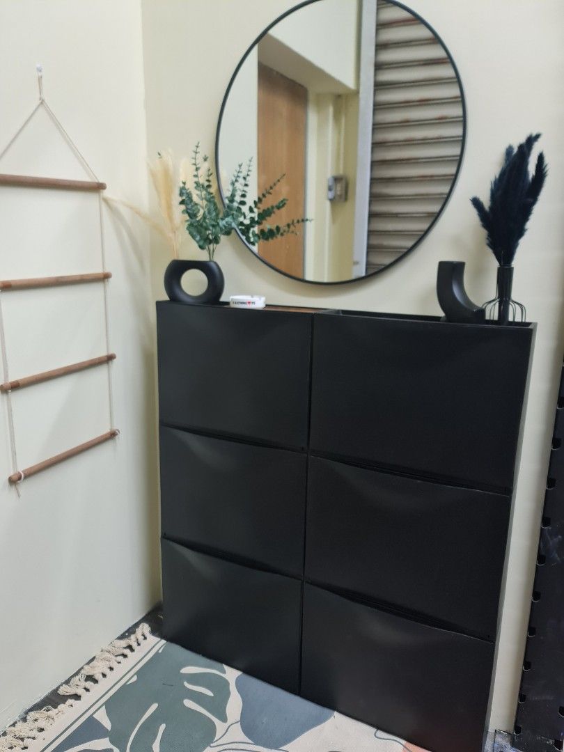 IKEA TRONES SHOE CABINET, Furniture & Home Living, Furniture, Shelves ...