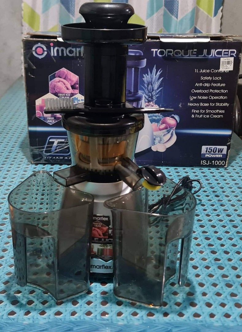 IMARFLEX TORQUE JUICER, TV & Home Appliances, Kitchen Appliances ...