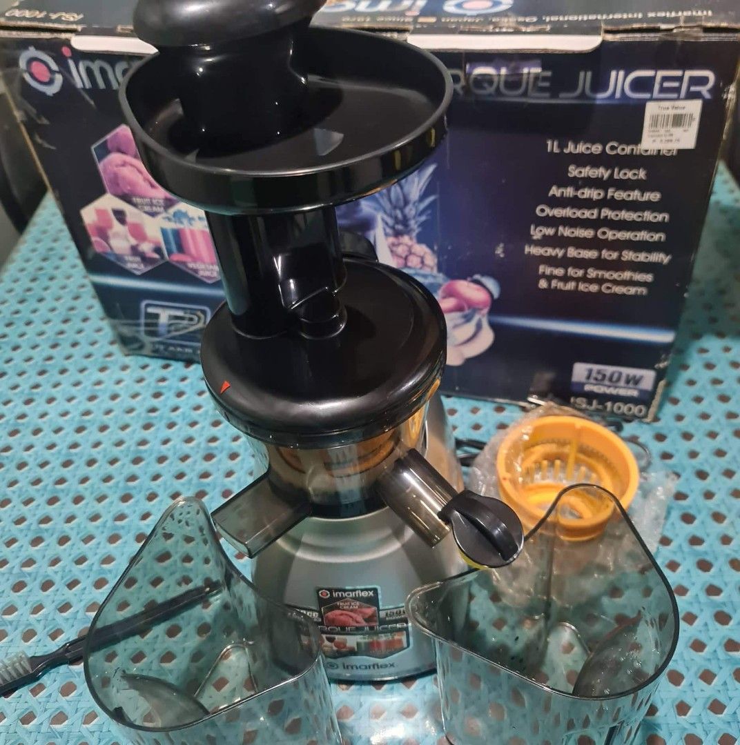 IMARFLEX TORQUE JUICER, TV & Home Appliances, Kitchen Appliances ...