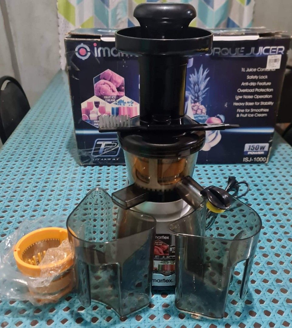 IMARFLEX TORQUE JUICER, TV & Home Appliances, Kitchen Appliances ...
