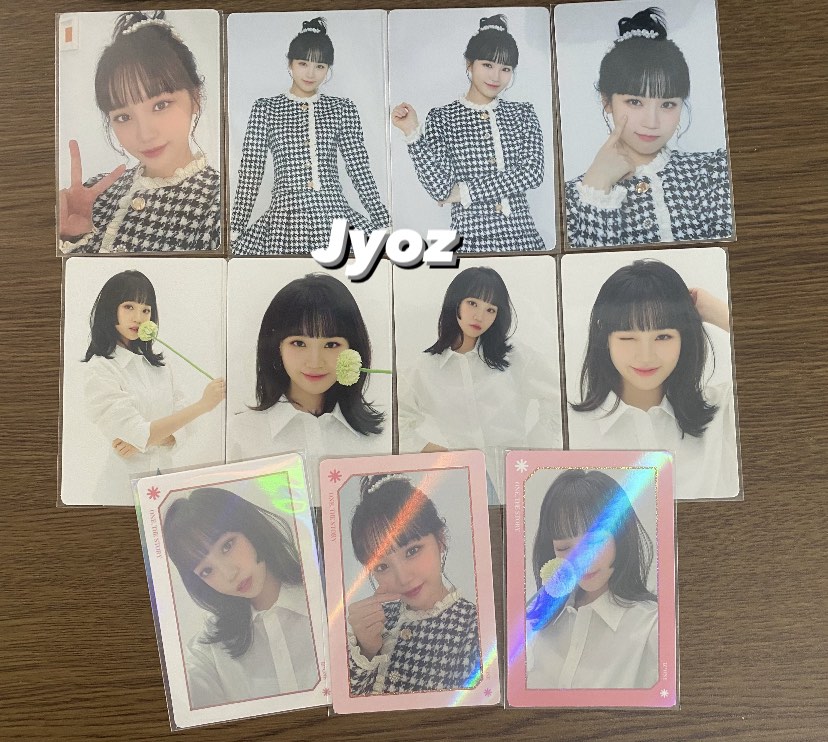 IZ*ONE Chaewon one the story ots complete set normal + special holo ...