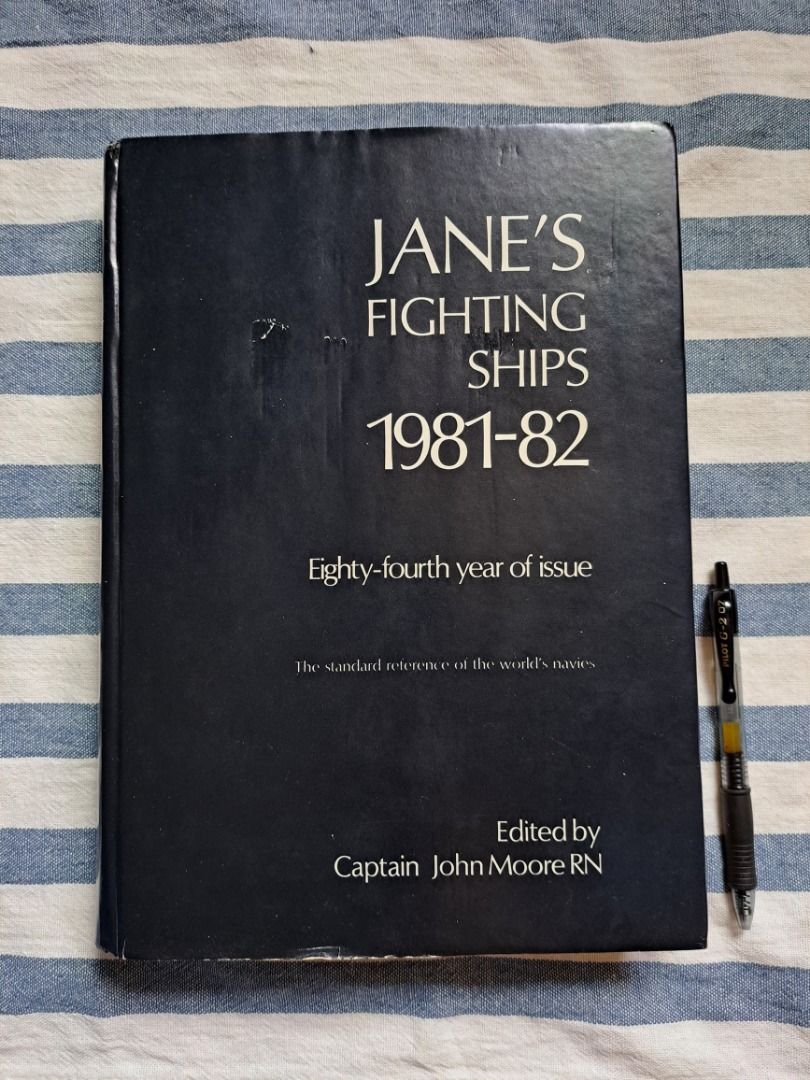 Jane's Fighting Ships 1981-82 (Eighty-fourth Year of Issue) by Captain ...