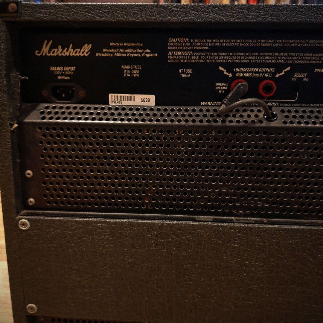 JCM 2000 - DSL 401 Dual Super Lead, Hobbies & Toys, Music & Media, Musical Instruments on Carousell