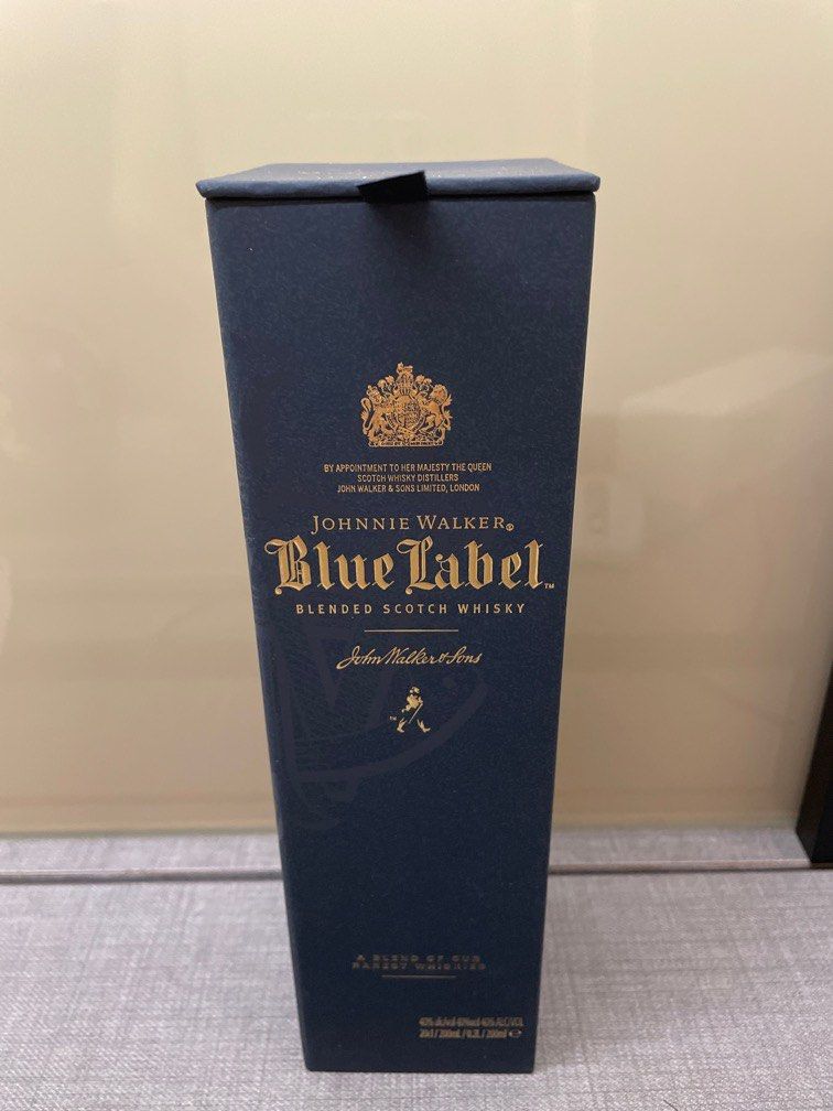 BN authentic Johnnie Walker Blue Label 20cl /200ml w/original paper bag ...