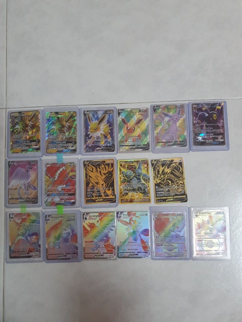 Jolteon FA /GX/Zamazata/Rainbow/Trainer Gallary Pokemon, Hobbies & Toys ...