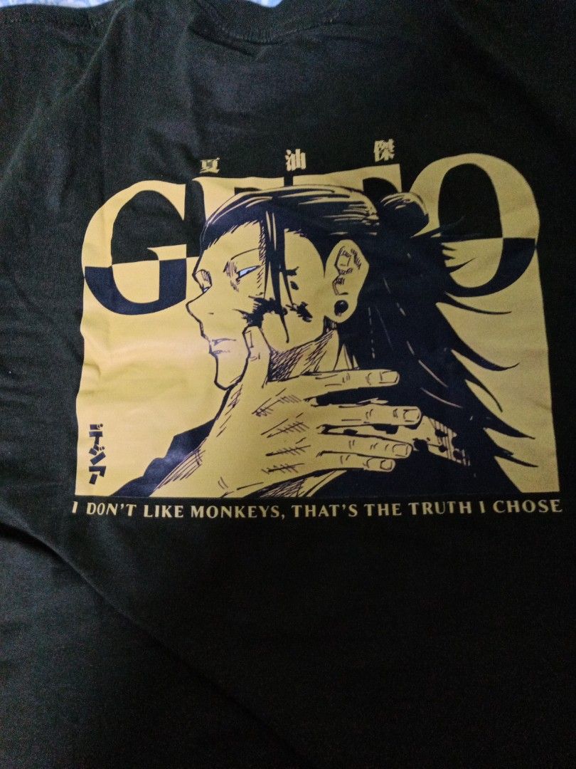 Jujutsu Kaisen (Geto Suguru) T-shirt, Men's Fashion, Tops & Sets ...