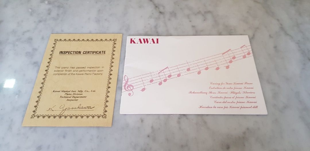Kawai limited edition piano (60th anniversary edition), Hobbies & Toys ...