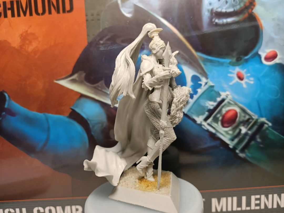 75mm Gemma Queen of Diamonds by Kimera Models Resin Miniature 1:24 ...