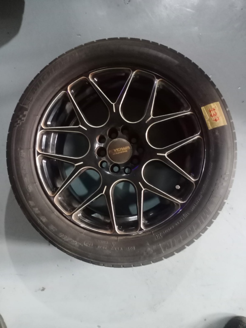 Kyowa Tyre and Rim Set, Car Accessories, Tyres & Rims on Carousell
