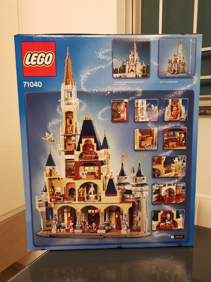 Lego 71040 The Disney Castle (即將停產）迪士尼樂園城堡 靚盒 全新未開封 不議價, 興趣及遊戲, 玩具 & 遊戲 ...
