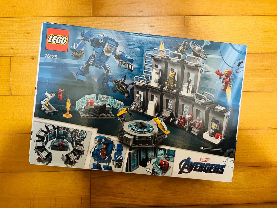 全新 Lego 76125 Marvel Iron Man Hall of Armour, 興趣及遊戲, 玩具 & 遊戲類 - Carousell