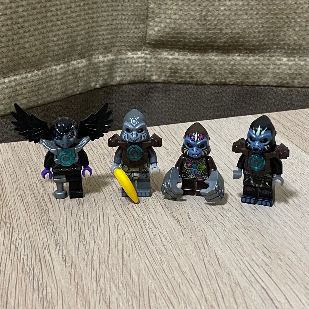 Lego Chima 70008 Minifigures (Set of 4), Hobbies & Toys, Toys & Games ...