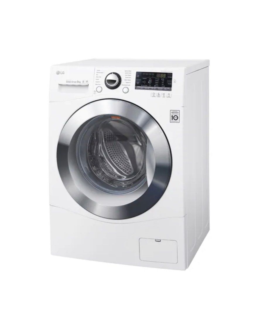 LG Inverter Direct Drive 9kg Front Load Washing Machine, TV & Home ...