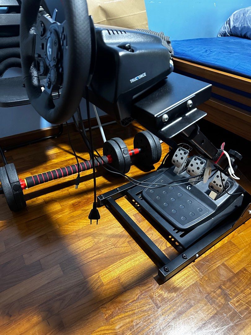 Logitech G923 Steering Wheel with stand, Video Gaming, Gaming ...