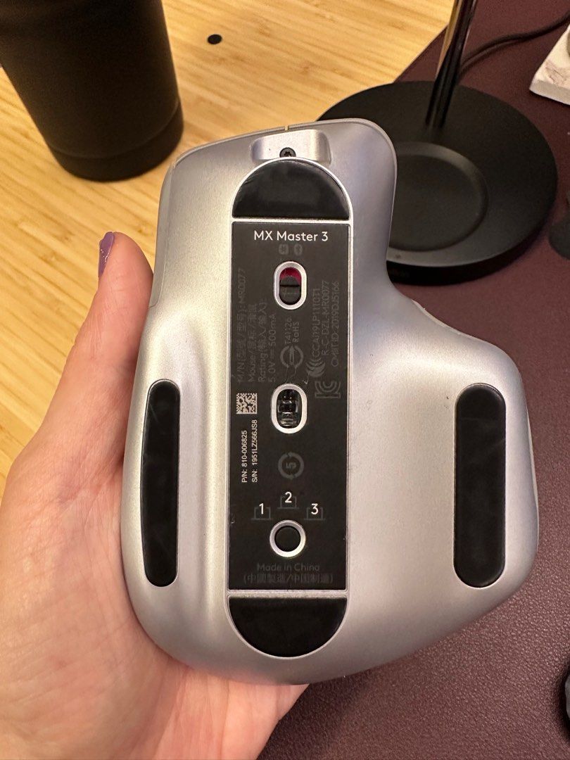 Logitech MX Master 3 Advanced Multi Device Wireless Mouse, Computers ...