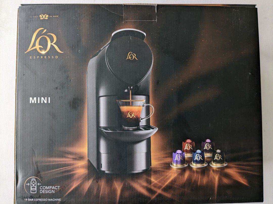 LOR mini coffee capsule machine plus capsules, TV & Home Appliances ...